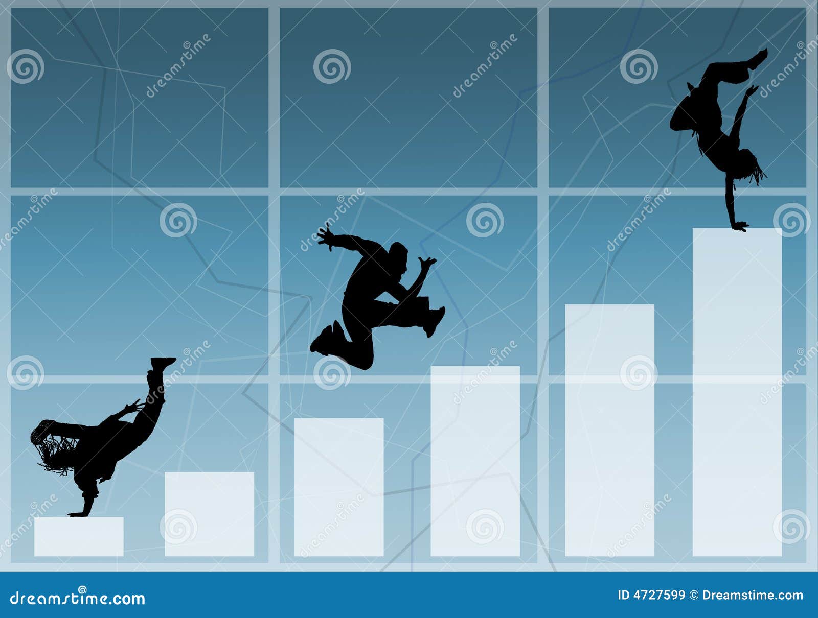 Graph of success stock illustration. Illustration of growth - 4727599