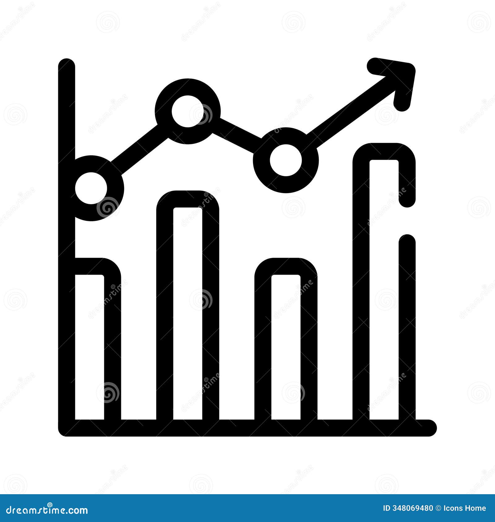 A Graph Symbolizing Data Analysis or Performance Tracking Stock ...