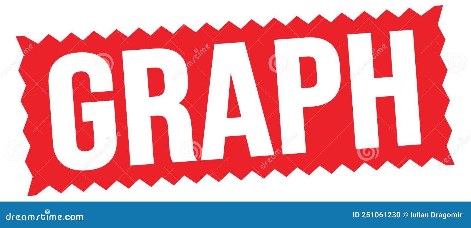 GRAPH Text Written on Red Stamp Sign Stock Illustration - Illustration ...