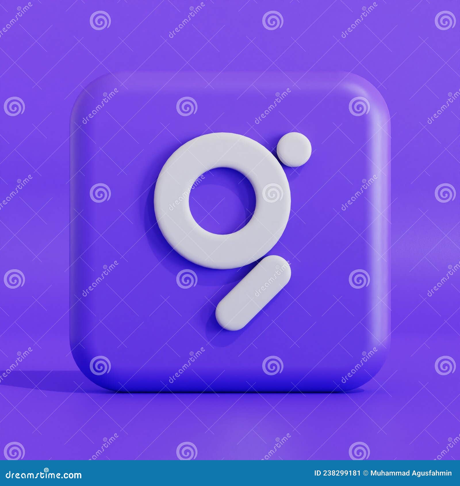 The Graph Token Cryptocurrency Symbol Logo 3d Illustration Editorial ...