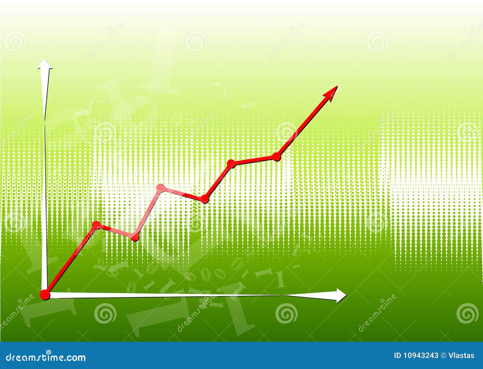 Graph up stock vector. Illustration of graphic, grow - 10943243