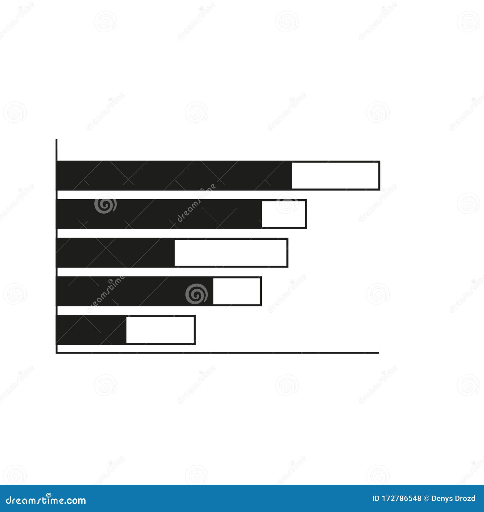 Graph Vector Icon. Analysis Illustration Sign. Infographic Symbol Stock ...