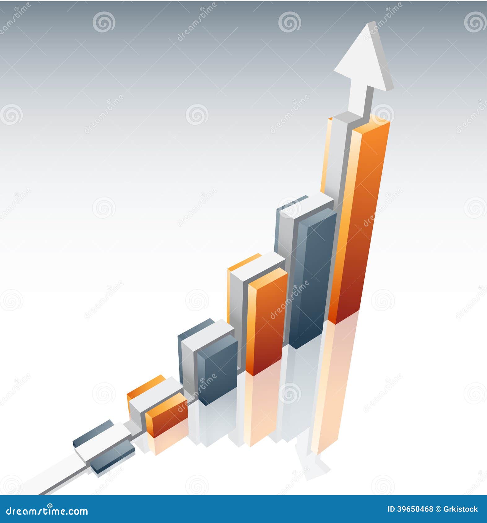 Graph stock vector. Illustration of graph, business, icon - 39650468