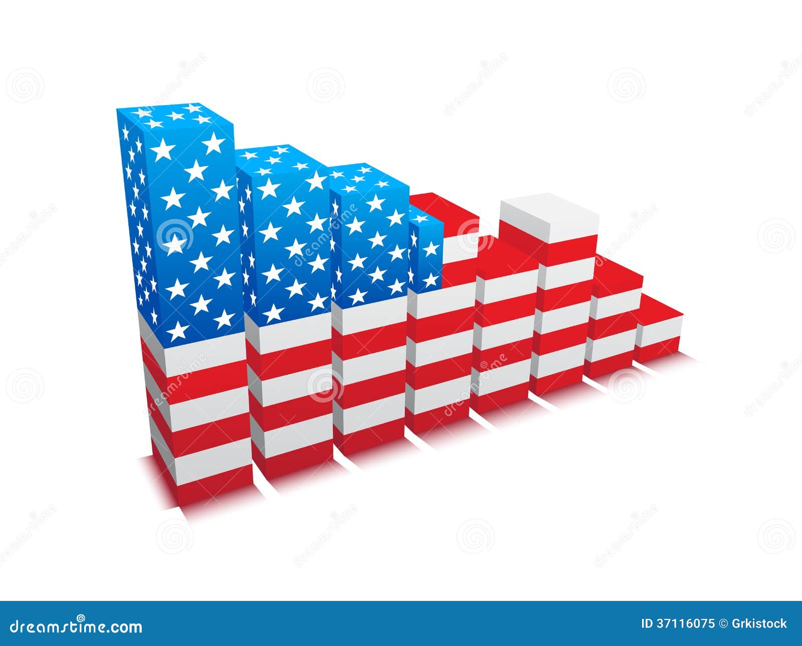 Graph stock vector. Illustration of forecast, flag, success - 37116075