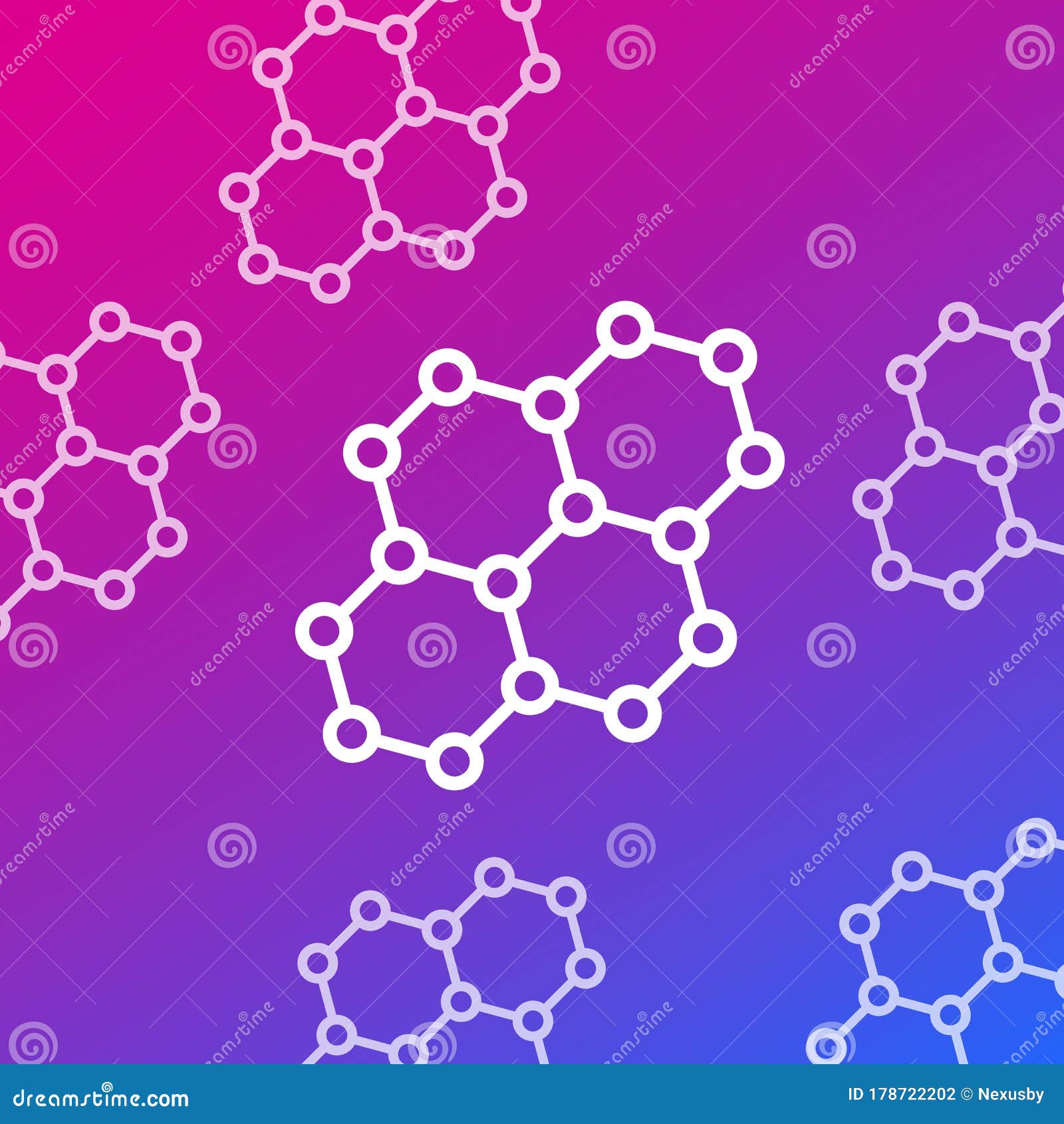 Graphene, Carbon Nano Structures, Vector Stock Vector - Illustration of ...