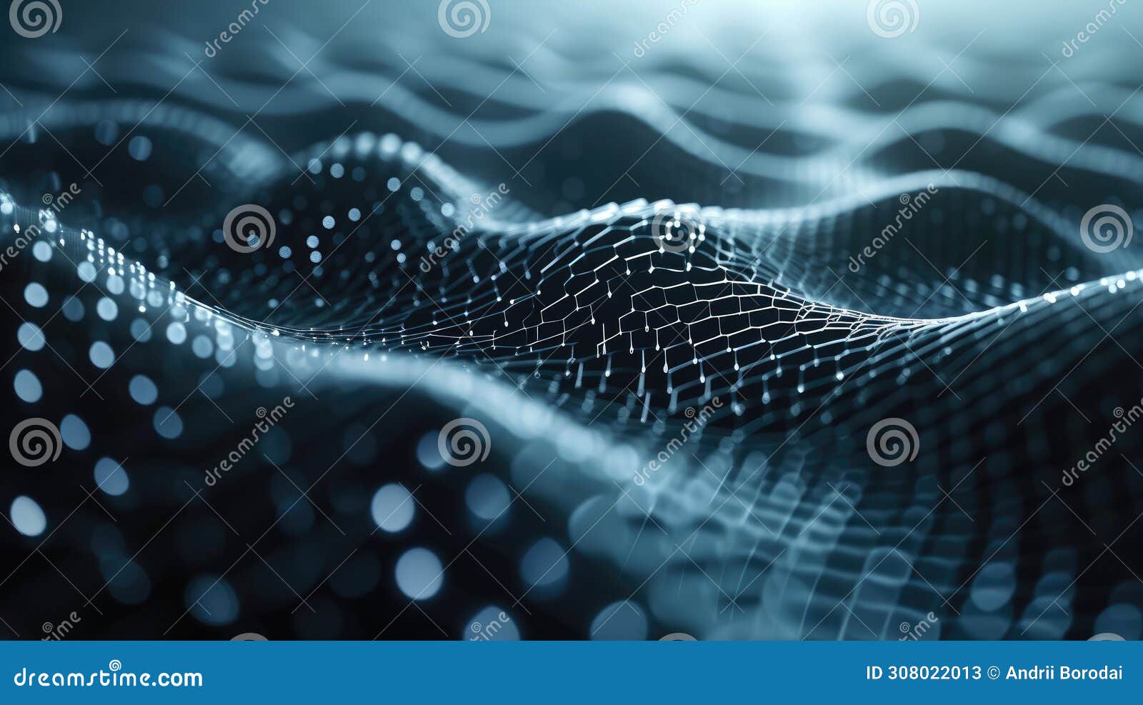Graphene Framework: Detailed Molecular Representation. Stock ...