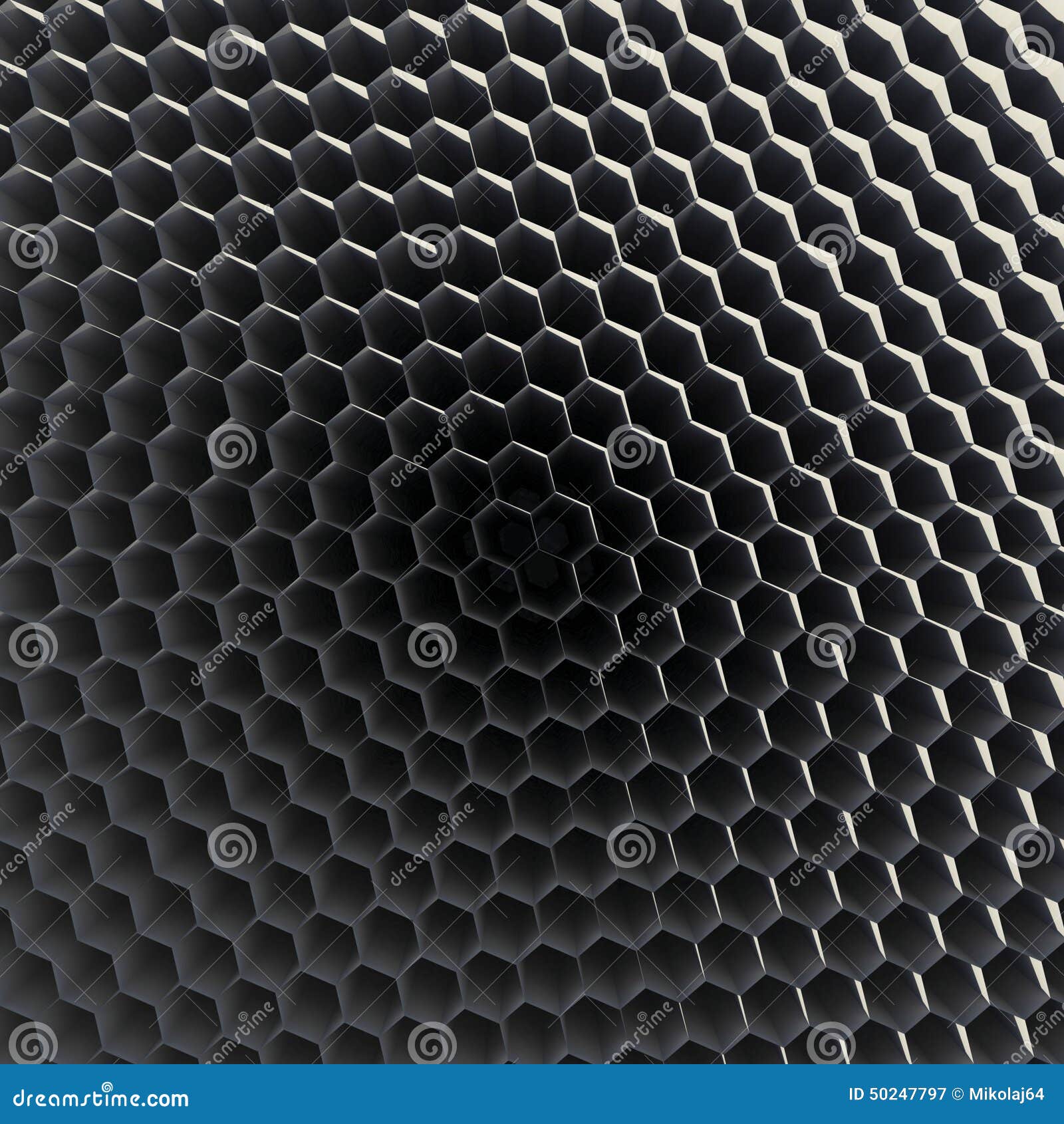 Graphene Honecomb Grid Texture Stock Illustration - Illustration of ...