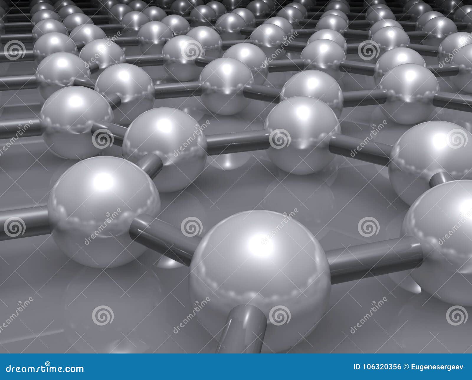Graphene Layer Structure, Schematic 3d Model Stock Illustration ... Graphene Layer Structure, Schematic 3d Model Stock Illustration ...