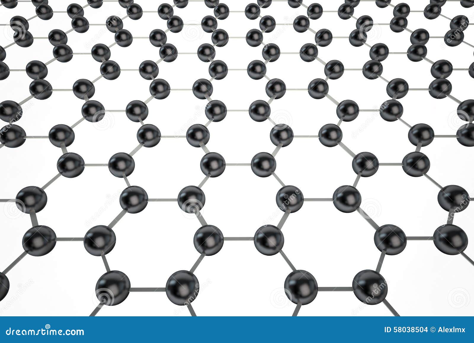 Carbone Graphene Structure Vector Color Icons Set - Science Concept ...