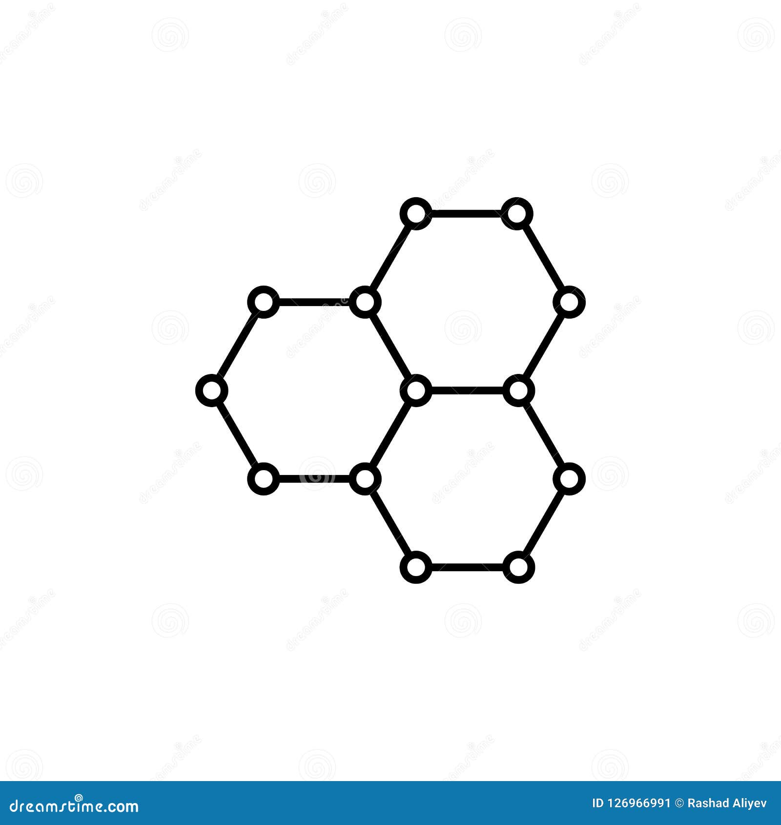 Graphene Network Icon. Element of Future Technology Icon for Mobile ...
