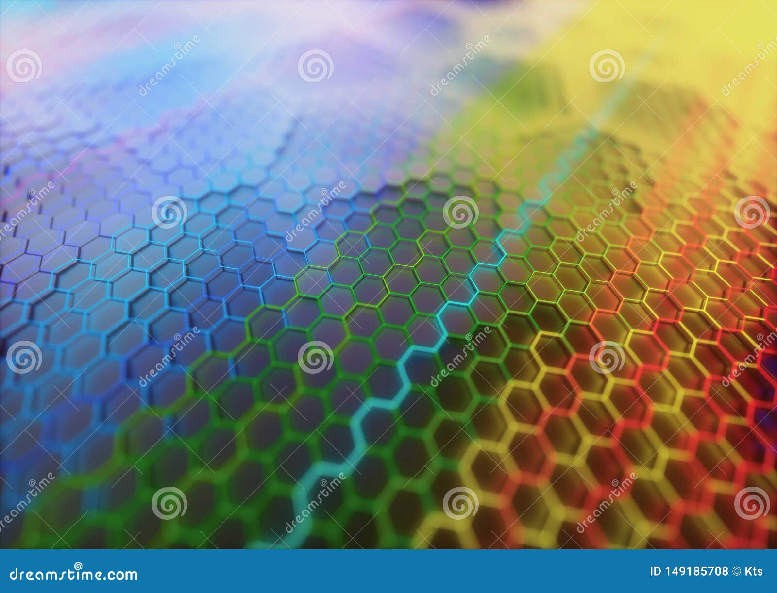 Graphene Structural Background Design Concept Stock Illustration ...