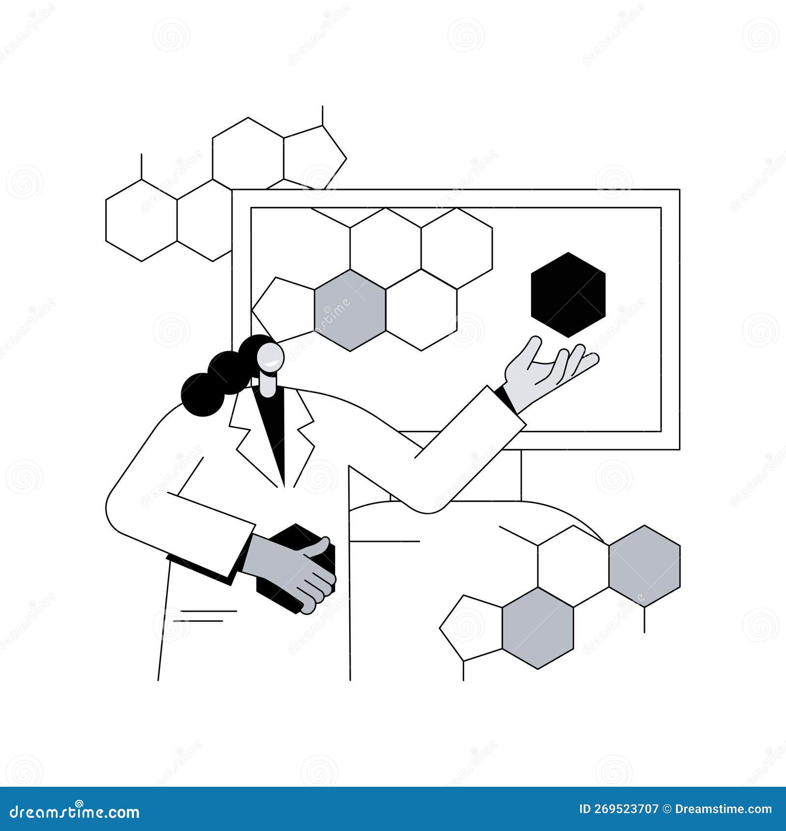 Graphene Linear Icon. Modern Outline Graphene Logo Concept On Wh Vector ...