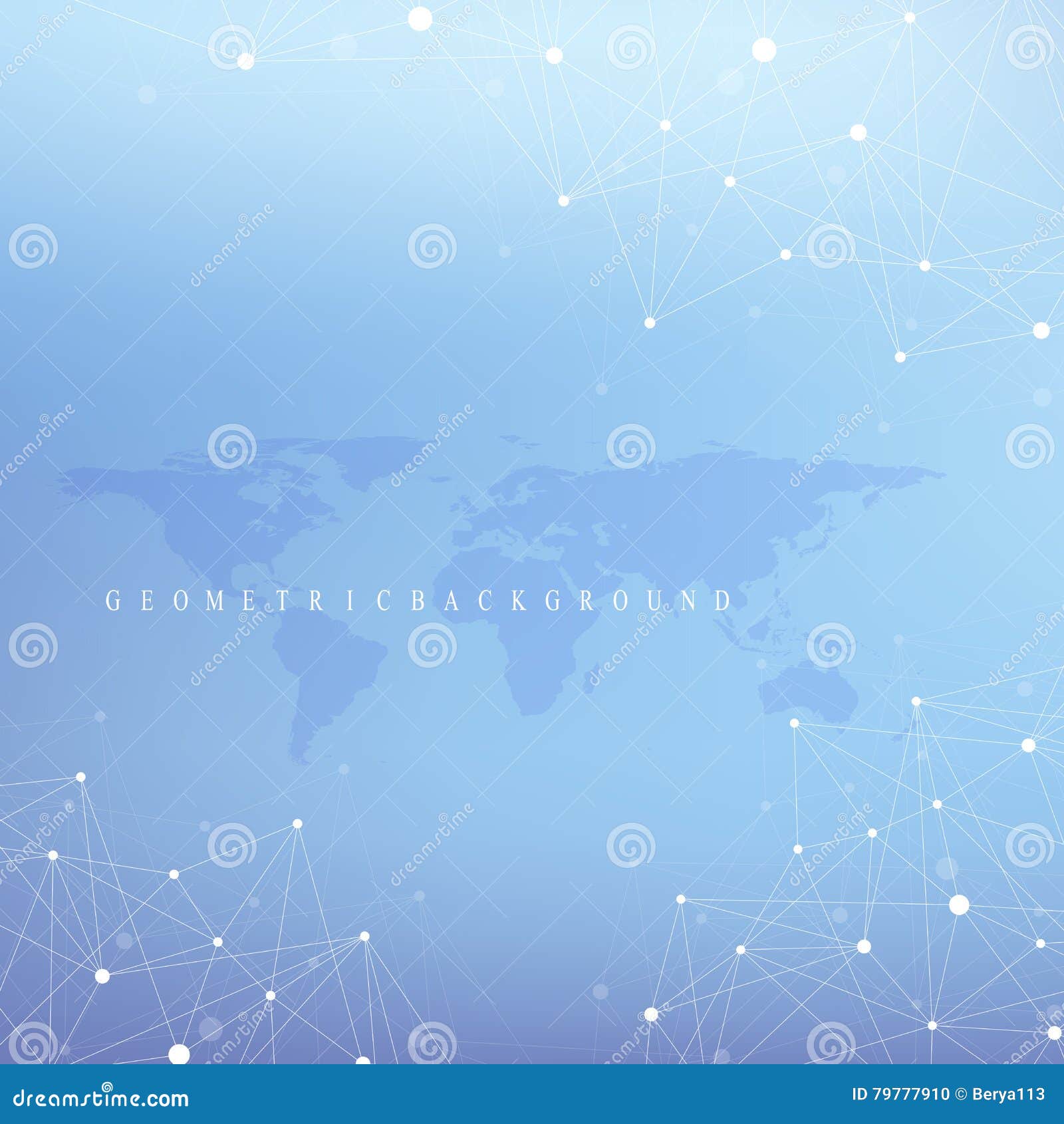 Graphic Abstract Background Communication. Big Data Complex with Compounds. Perspective Backdrop ...