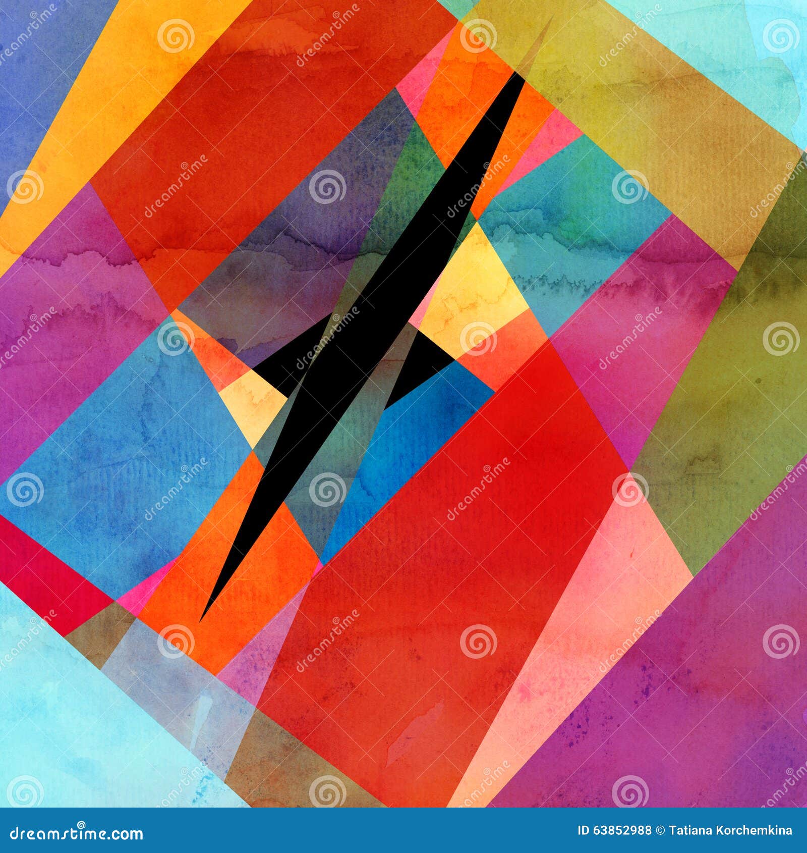 Graphic Abstract Background Stock Illustration - Illustration of color ...