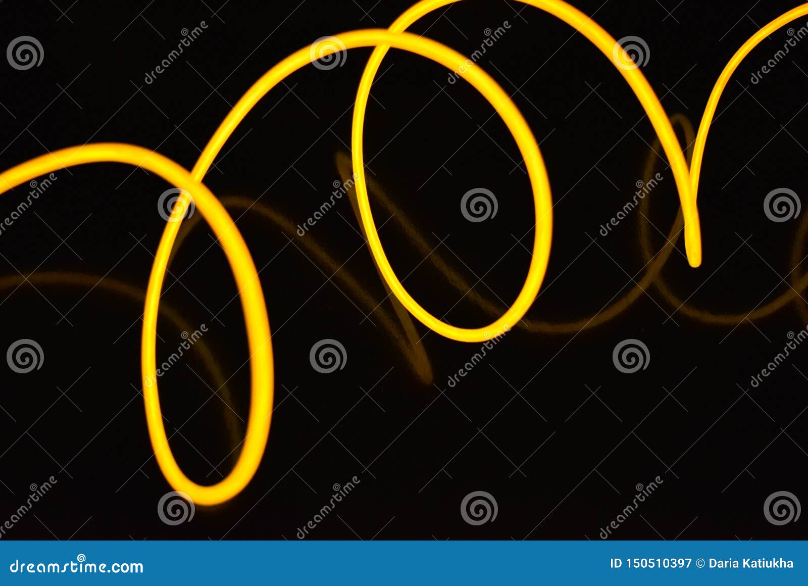 The Original Yellow Lighting of Thick Electoluminescent Wires and Lines ...