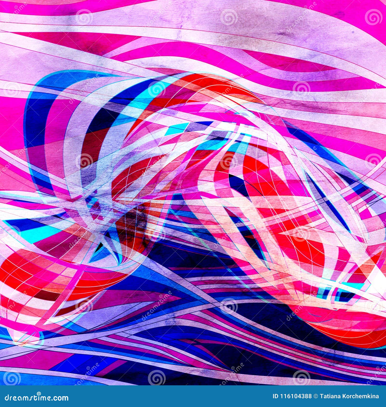 Graphic Abstract Light Waves Stock Illustration - Illustration of paint ...