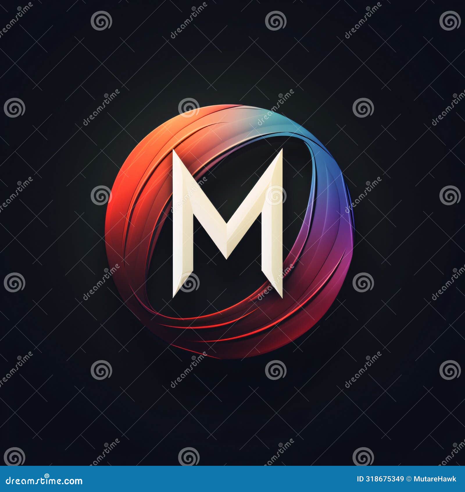 Abstract Letter M Logo. Vector Design Template Elements for Your ...