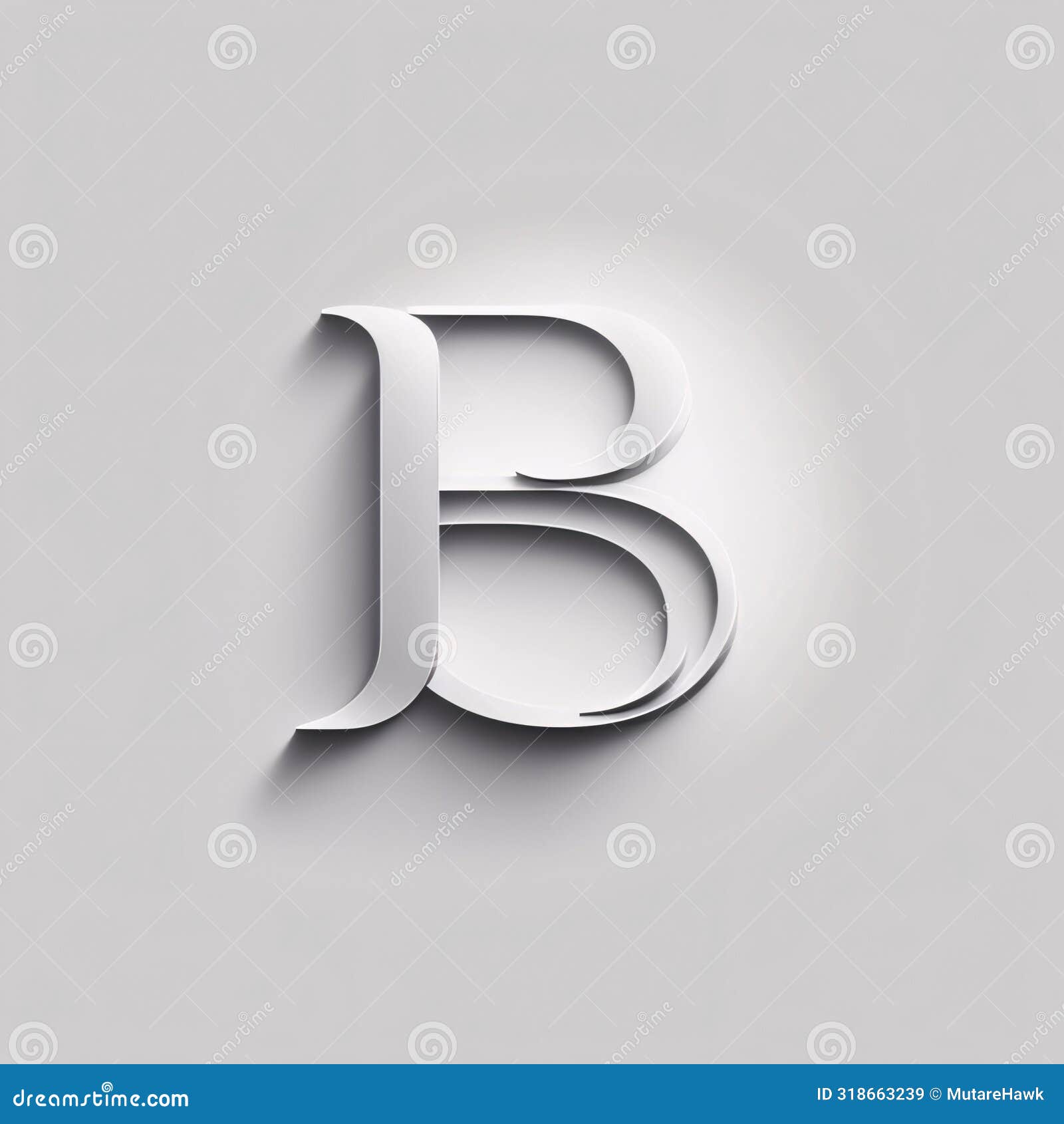 Alphabetic Font with Shadow and Light Fill, Vector Illustration. Letter ...