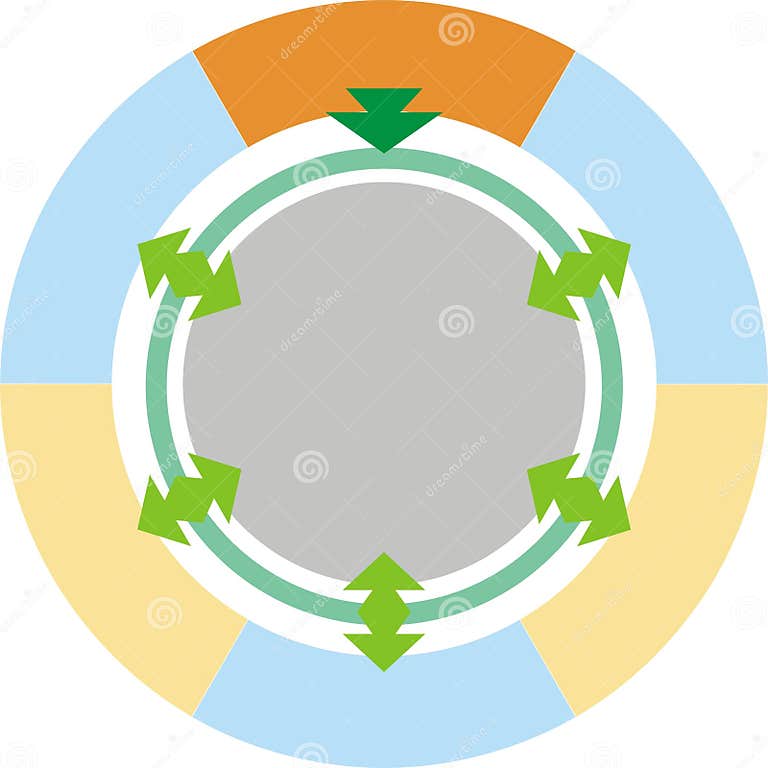 Graphic with arrows stock vector. Illustration of background - 2500877