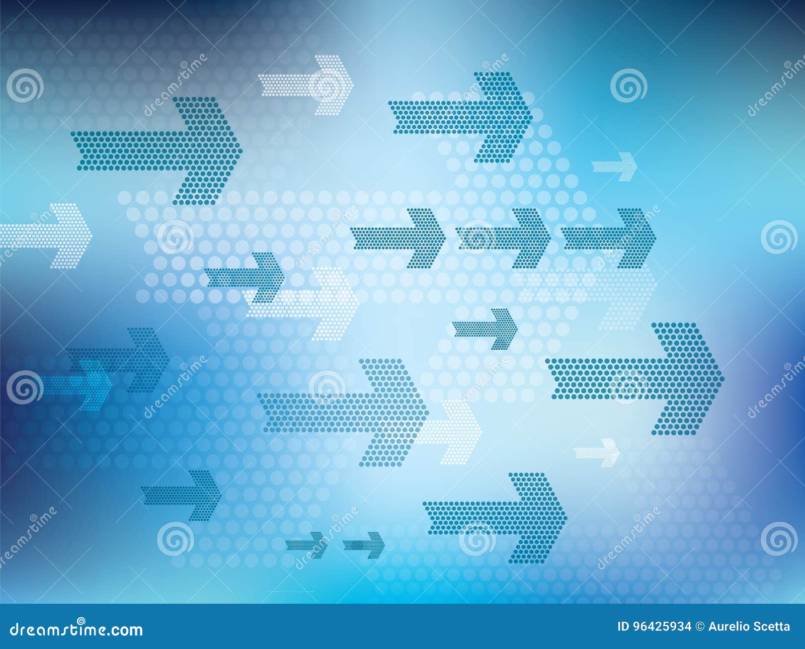 A Graphic Of Arrows That Are Labeled Infographics. Cartoon Vector ...