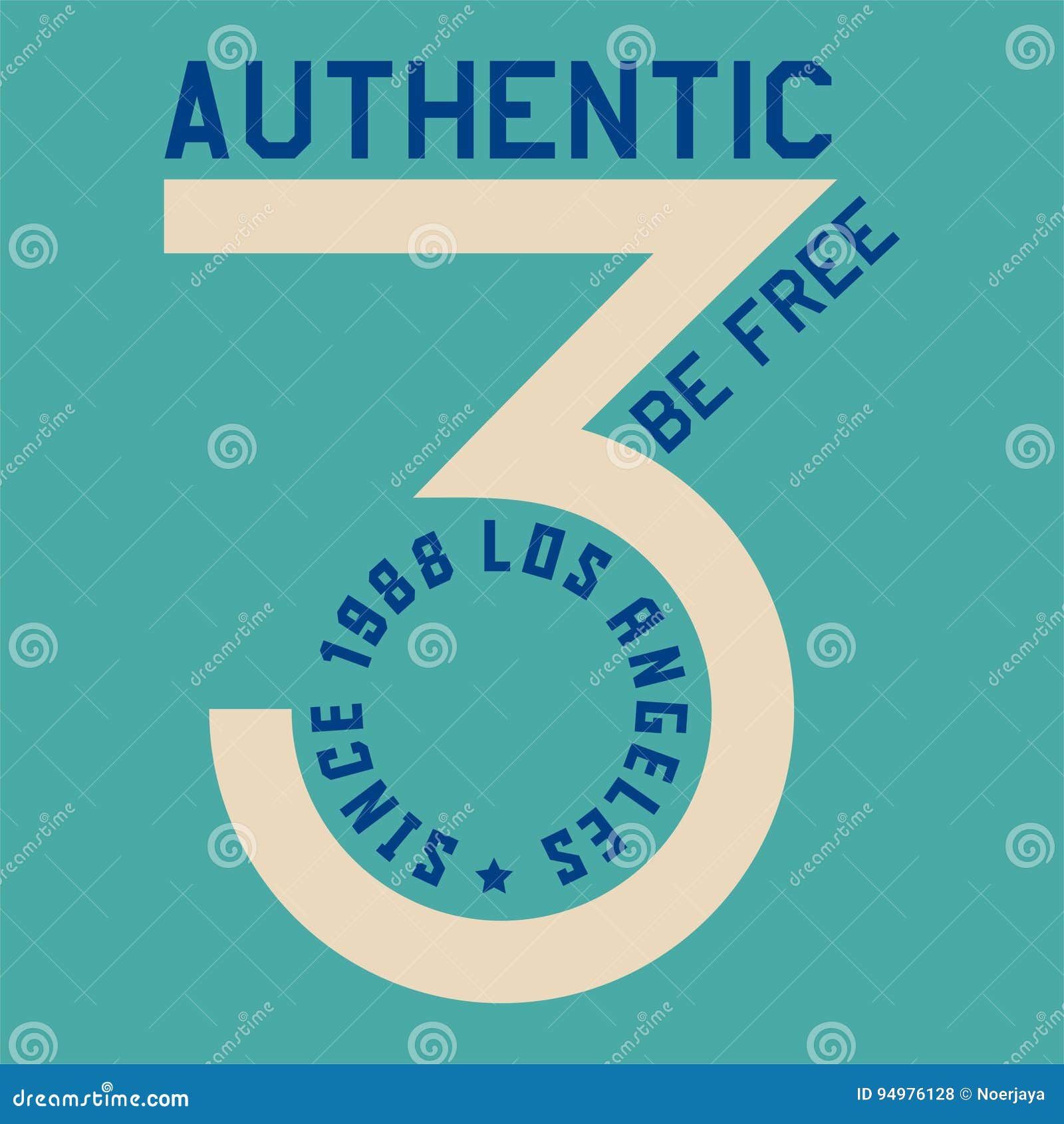 Graphic AUTHENTIC BRAND Cartoon Vector | CartoonDealer.com #96577739