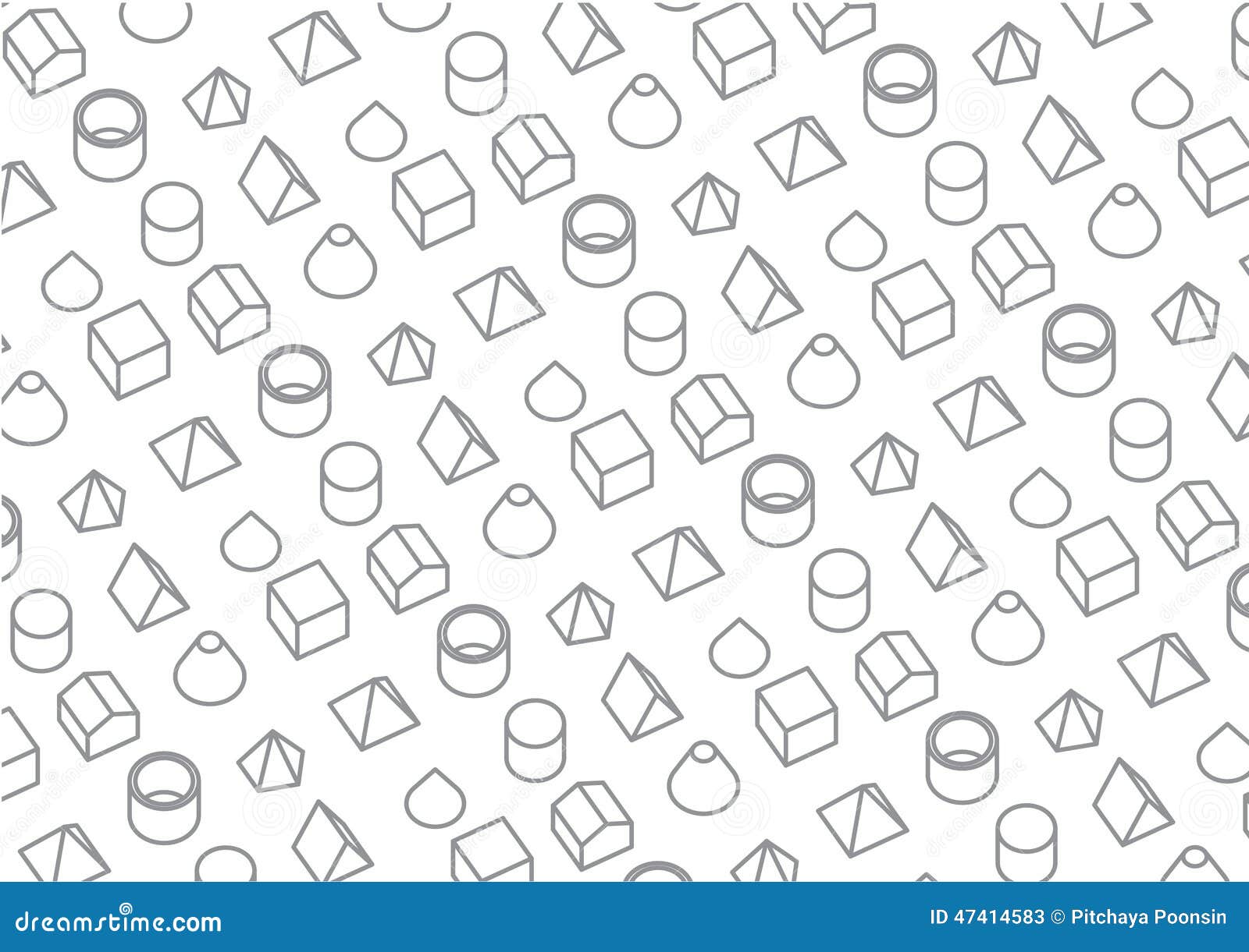Graphic Background Pattern stock vector. Illustration of isometric ...