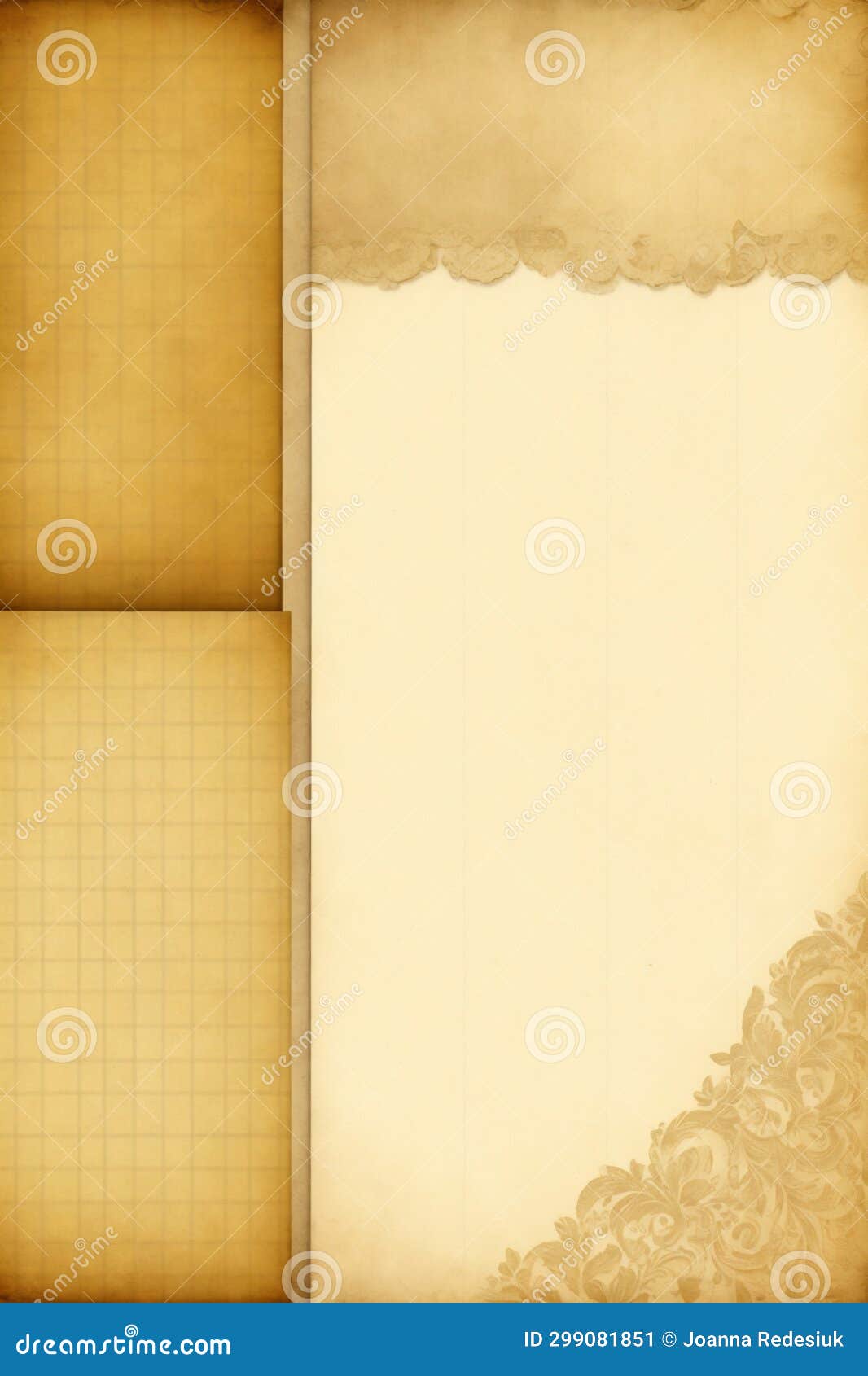 Graphic Background Vintage Old Paper Stock Image - Image of texture ...
