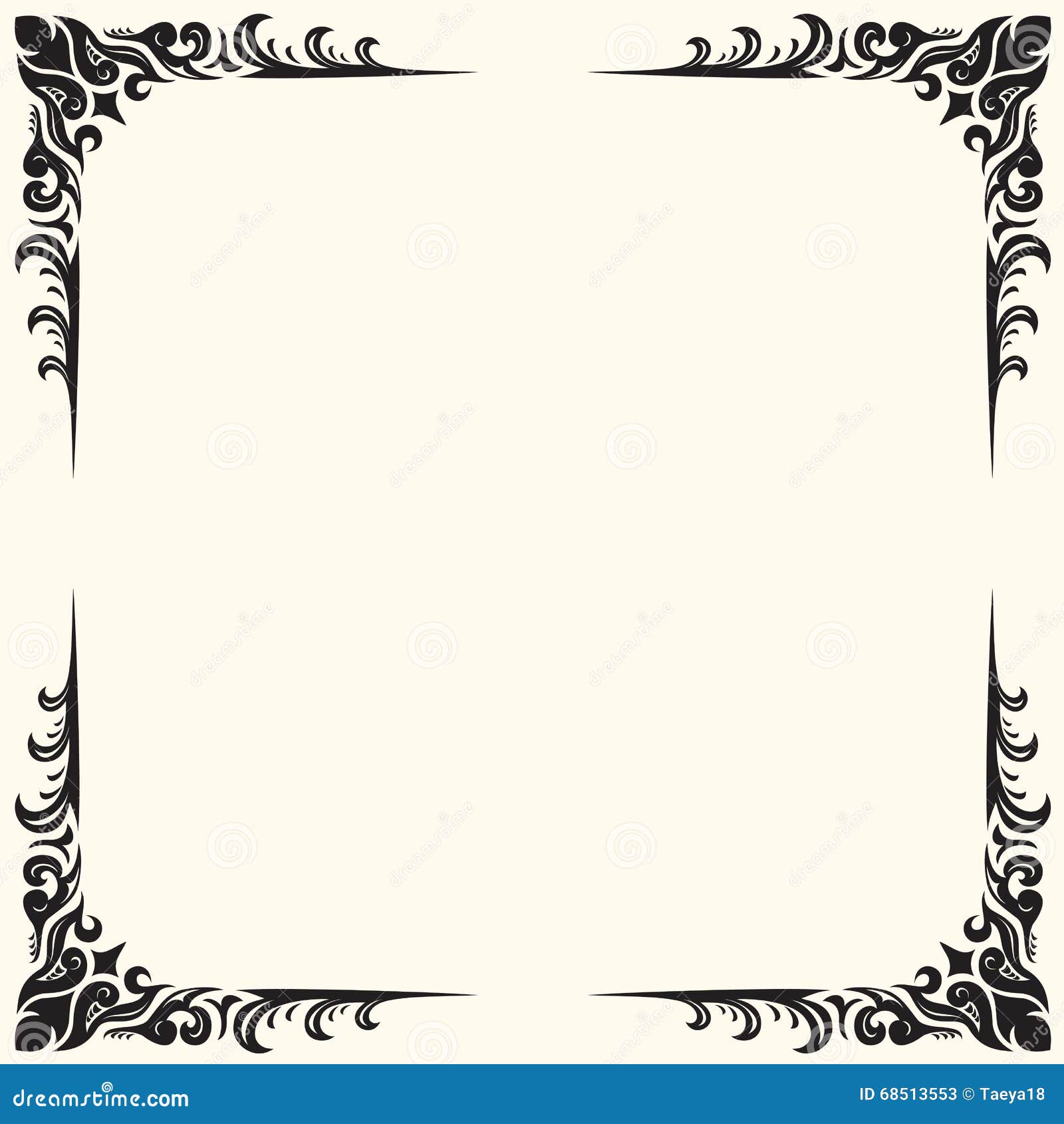 Graphic border stock illustration. Illustration of element - 68513553
