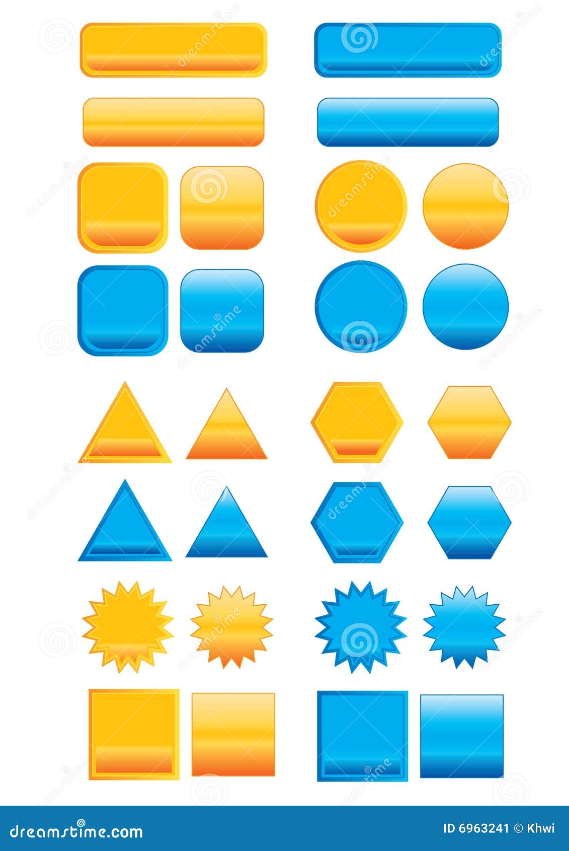 Graphic Button Elements stock vector. Illustration of arts - 6963241