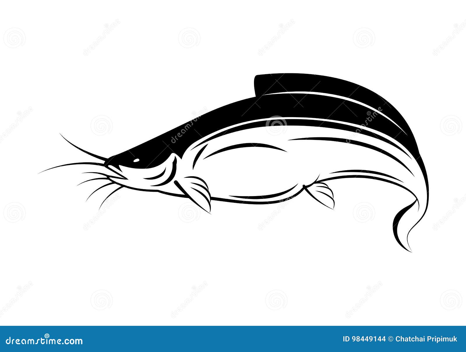 Catfish Vector Art