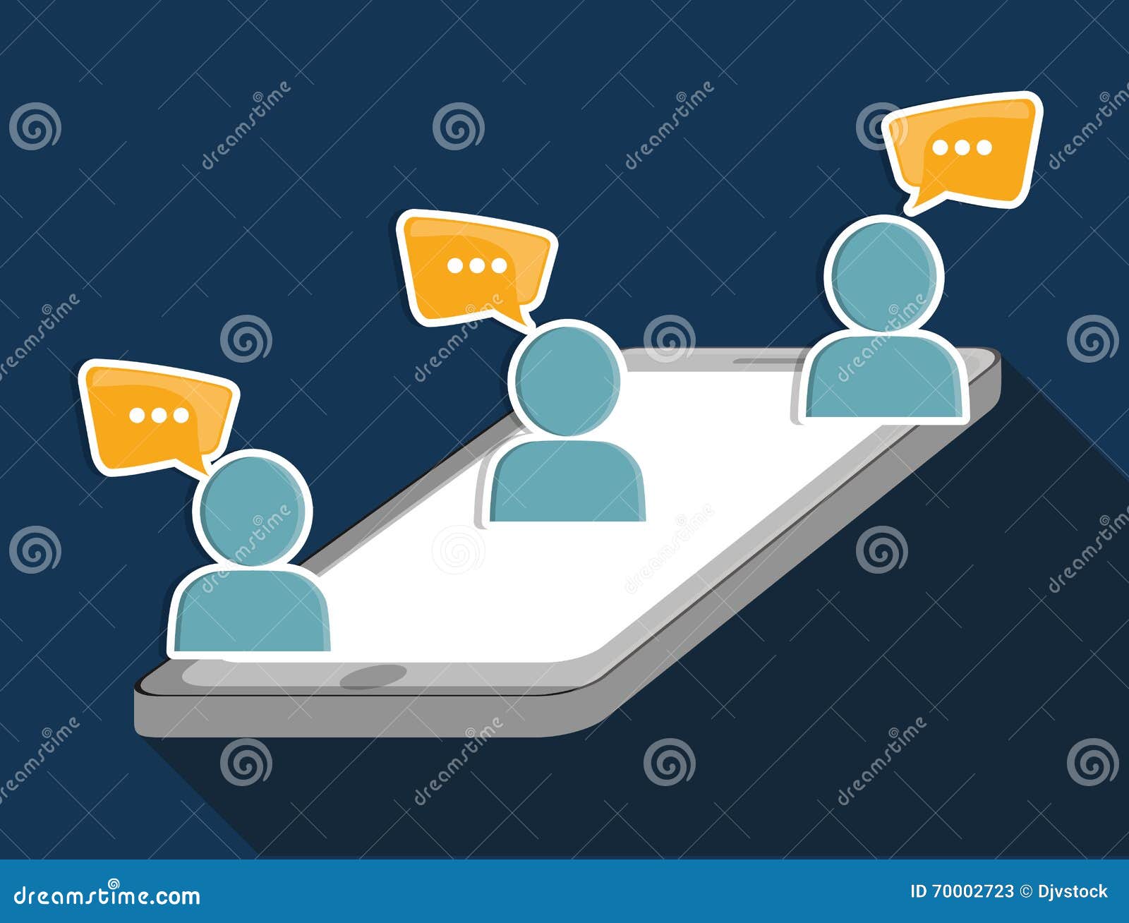 Graphic of Chat Design, Editable Vector Stock Vector - Illustration of ...