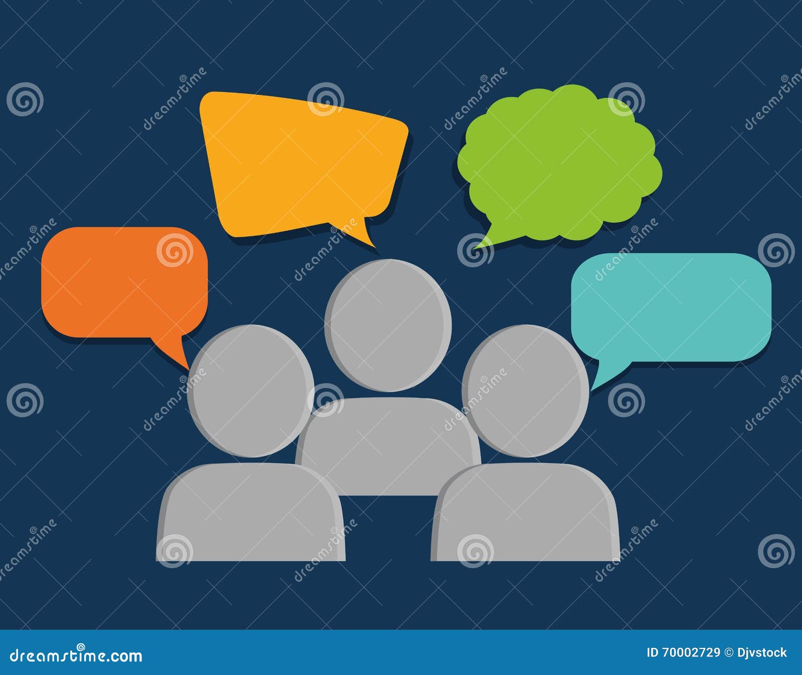 Graphic of Chat Design, Editable Vector Stock Vector - Illustration of ...