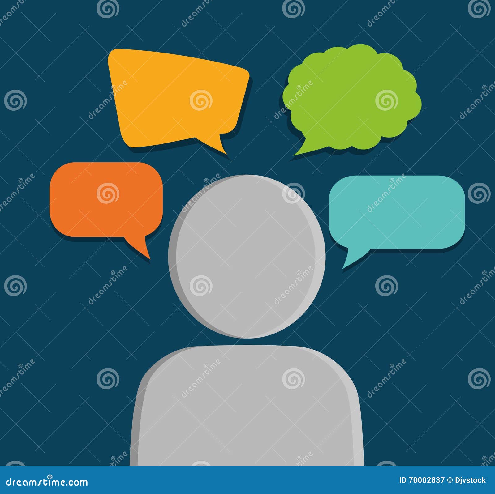 Graphic of Chat Design, Editable Vector Stock Vector - Illustration of ...