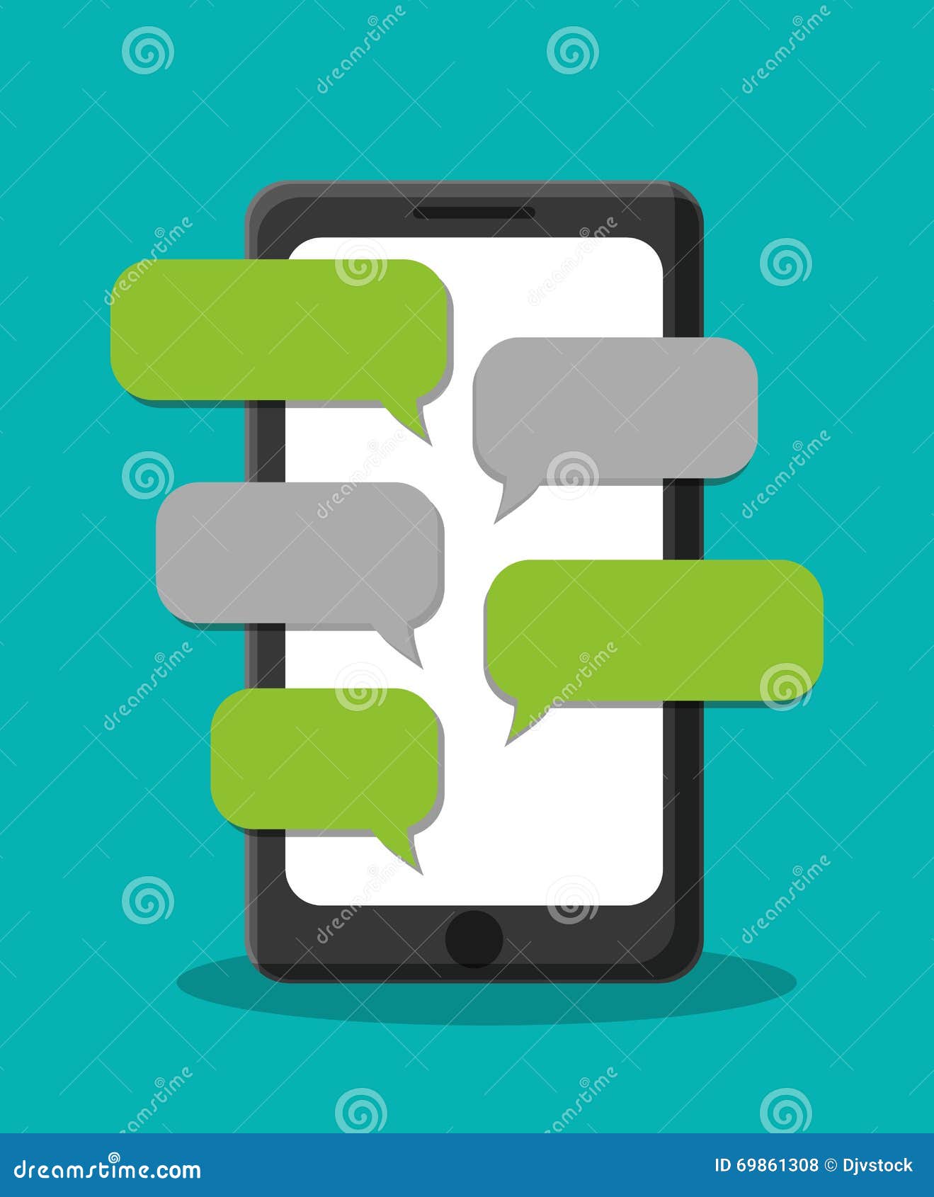 Graphic of Chat Design, Vector Illustration Stock Vector - Illustration ...