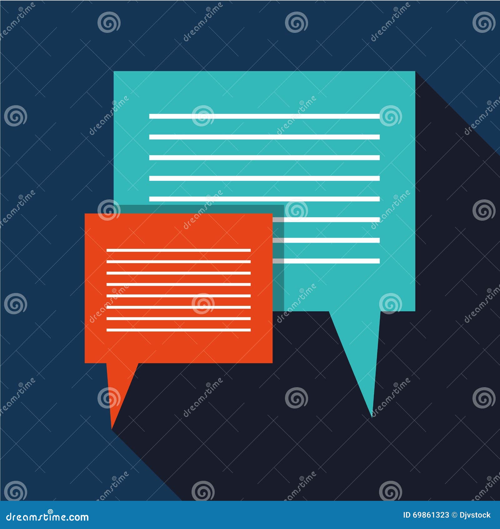 Graphic of Chat Design, Vector Illustration Stock Vector - Illustration ...