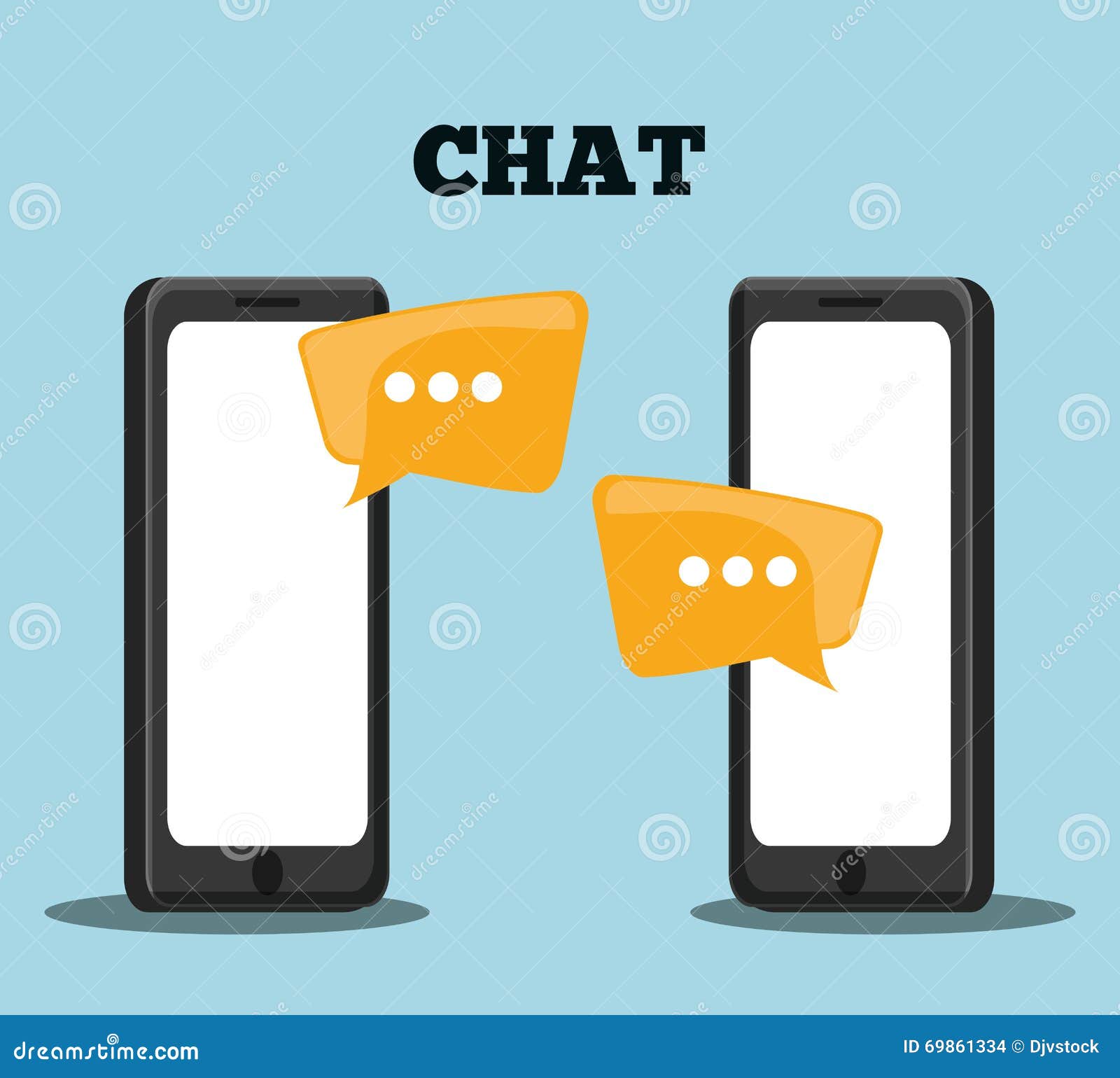 Graphic of Chat Design, Vector Illustration Stock Vector - Illustration ...