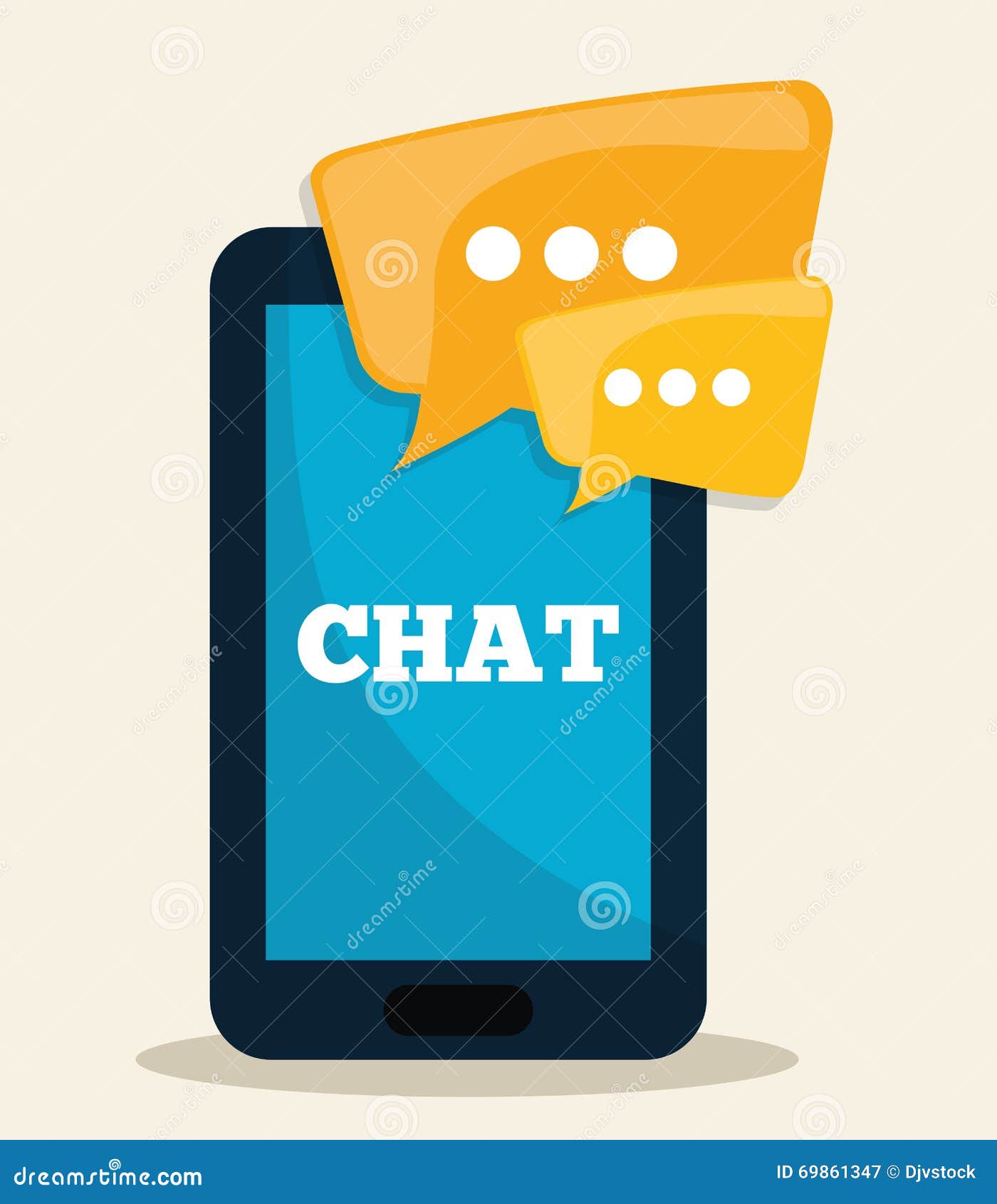 Graphic of Chat Design, Vector Illustration Stock Vector - Illustration ...