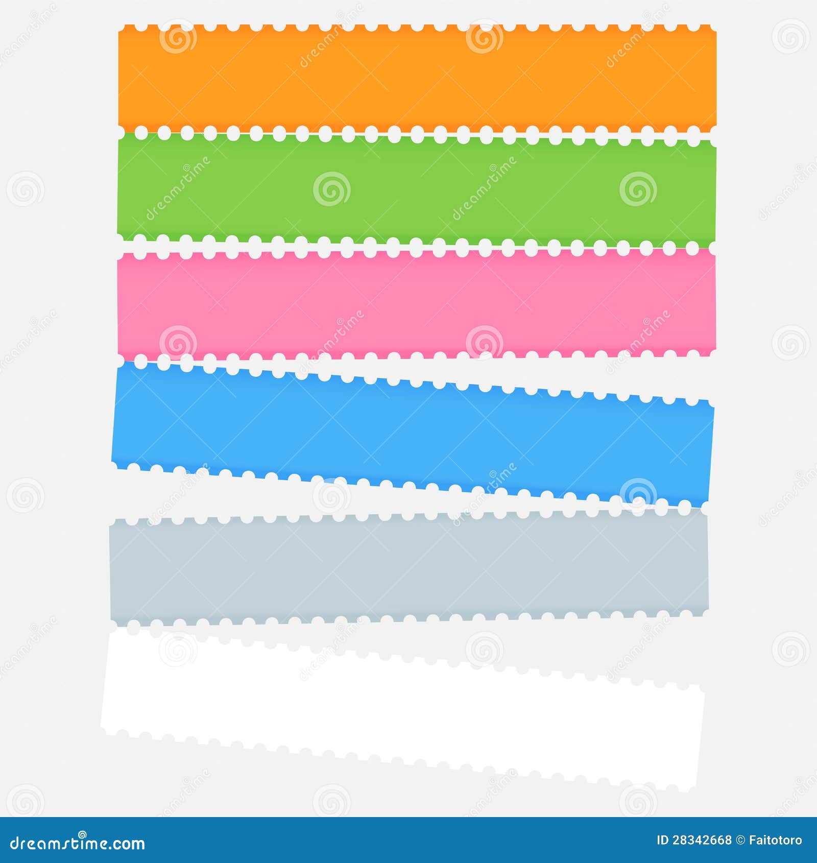 Graphic color bar stock vector. Illustration of stationary - 28342668