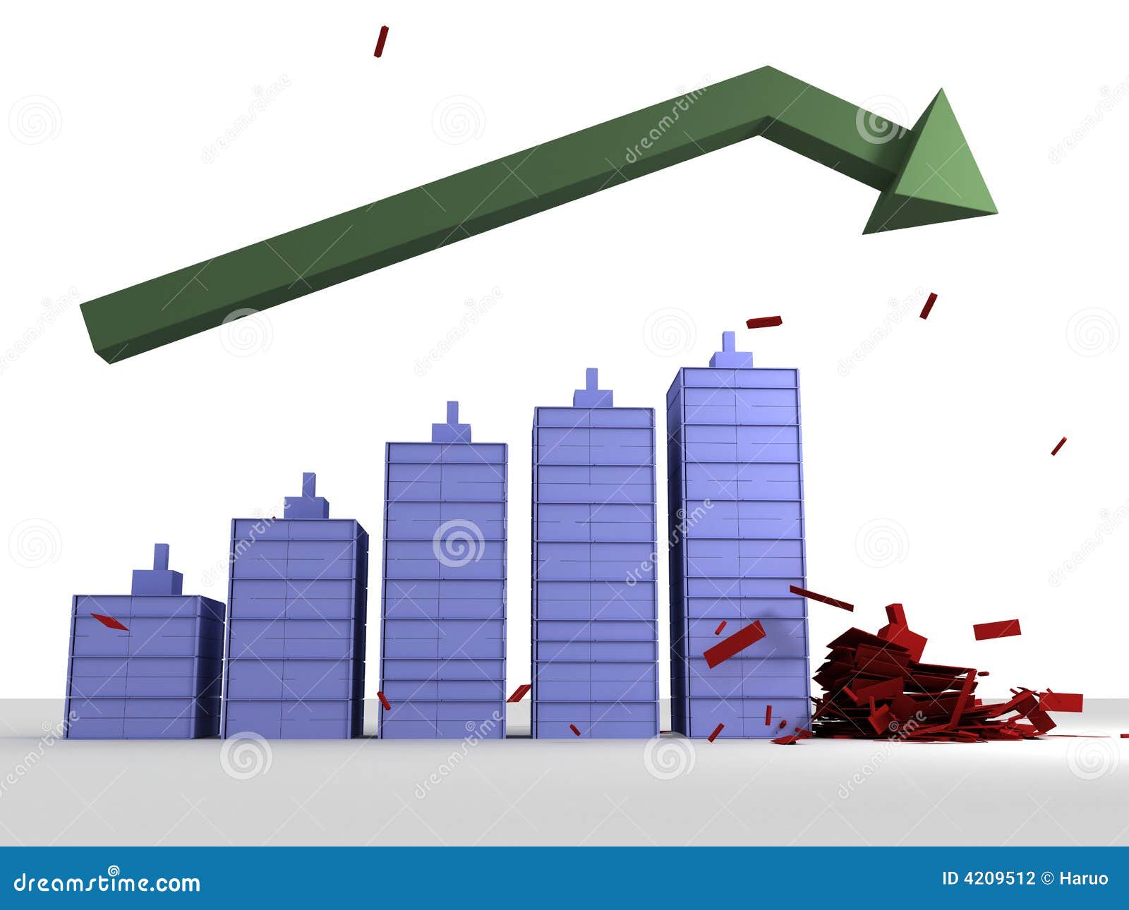 Graphic Crashing stock illustration. Illustration of company - 4209512