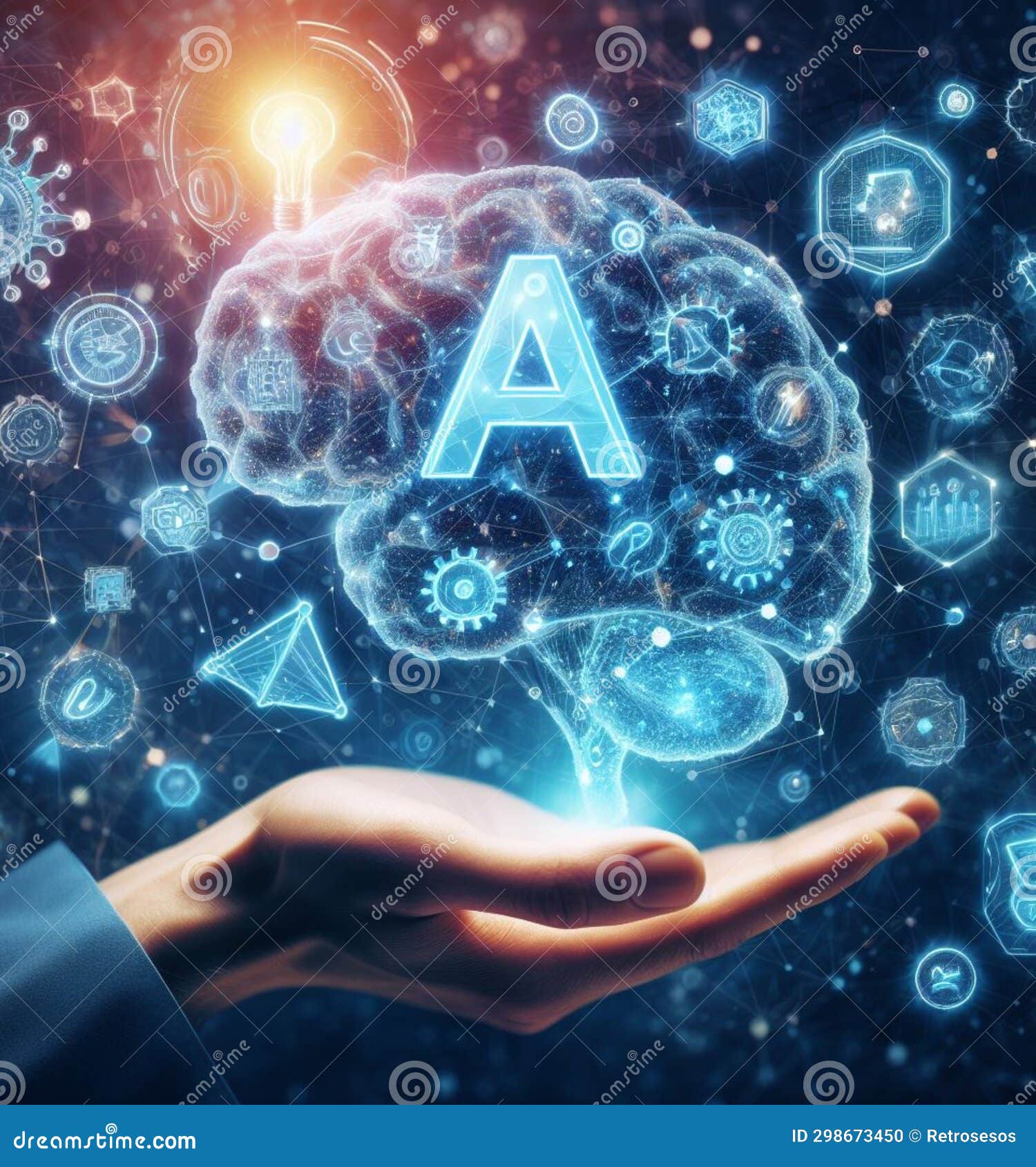 Graphic Depict AI Artificial Intelligence Happy People Learn Vantages ...