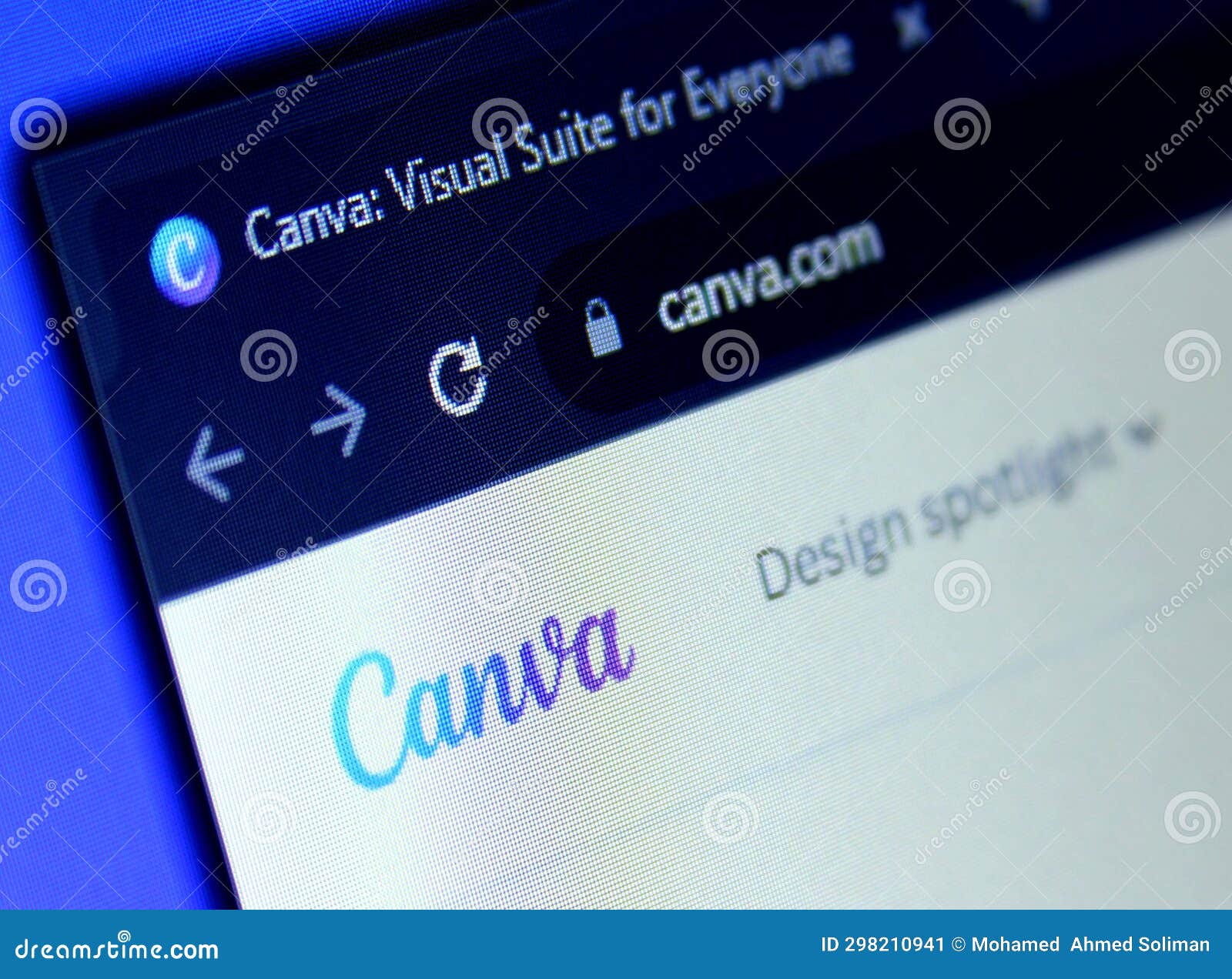 Canva app logo editorial photo. Image of company, design - 298210941