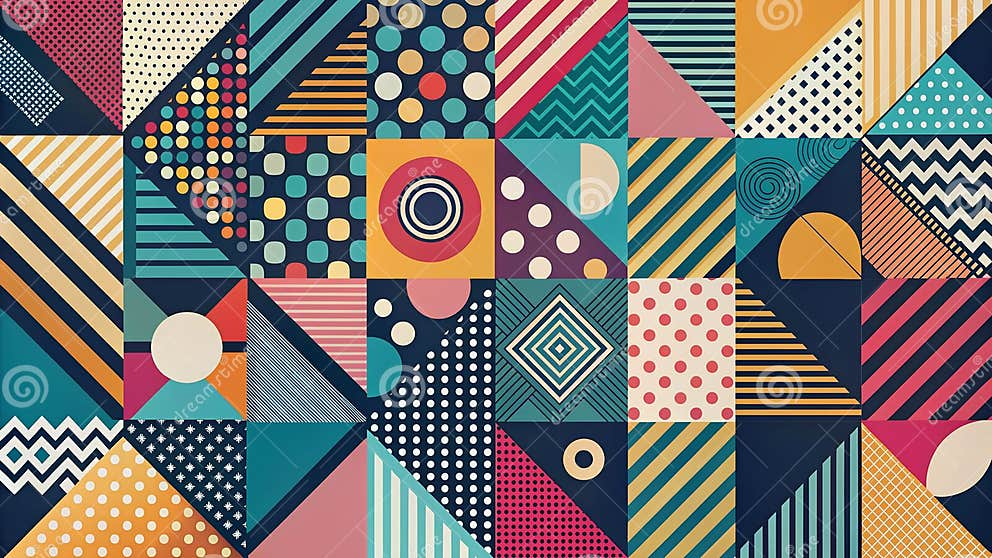 The Language of Geometry: a Bold Graphic Design Composition Generative ...