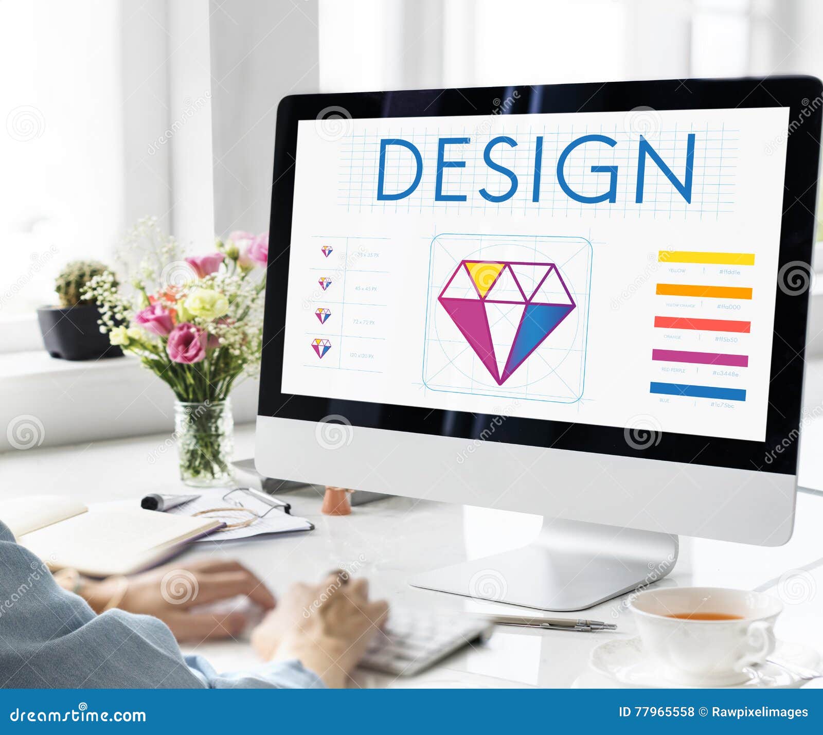 Graphic Design Creative Imagination Concept Stock Photo - Image of ...