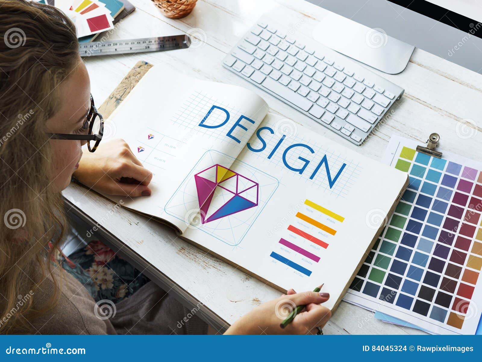 Graphic Design Creative Imagination Concept Stock Photo - Image of idea ...