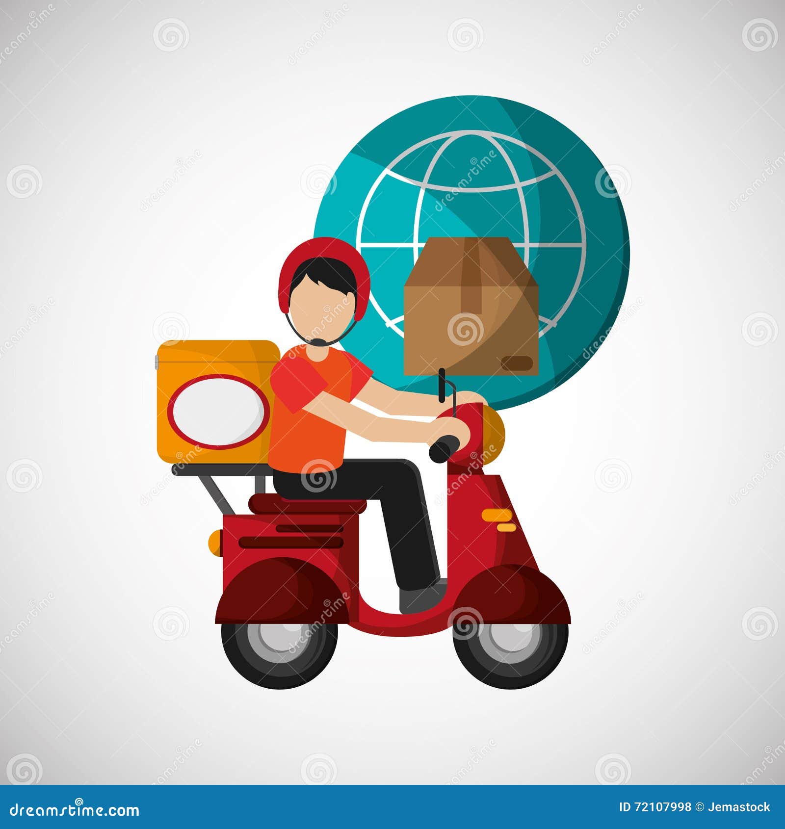 Graphic Design of Delivery , Editable Vecctor Stock Vector ...