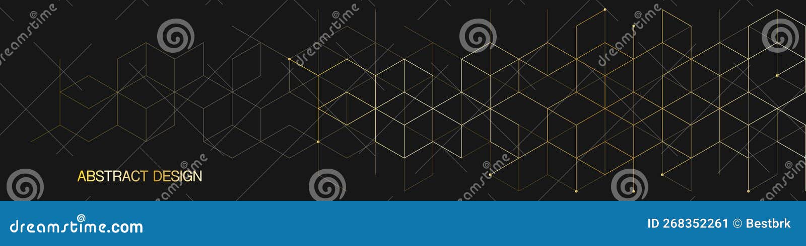 The Graphic Design Element and Abstract Geometric Background with ...