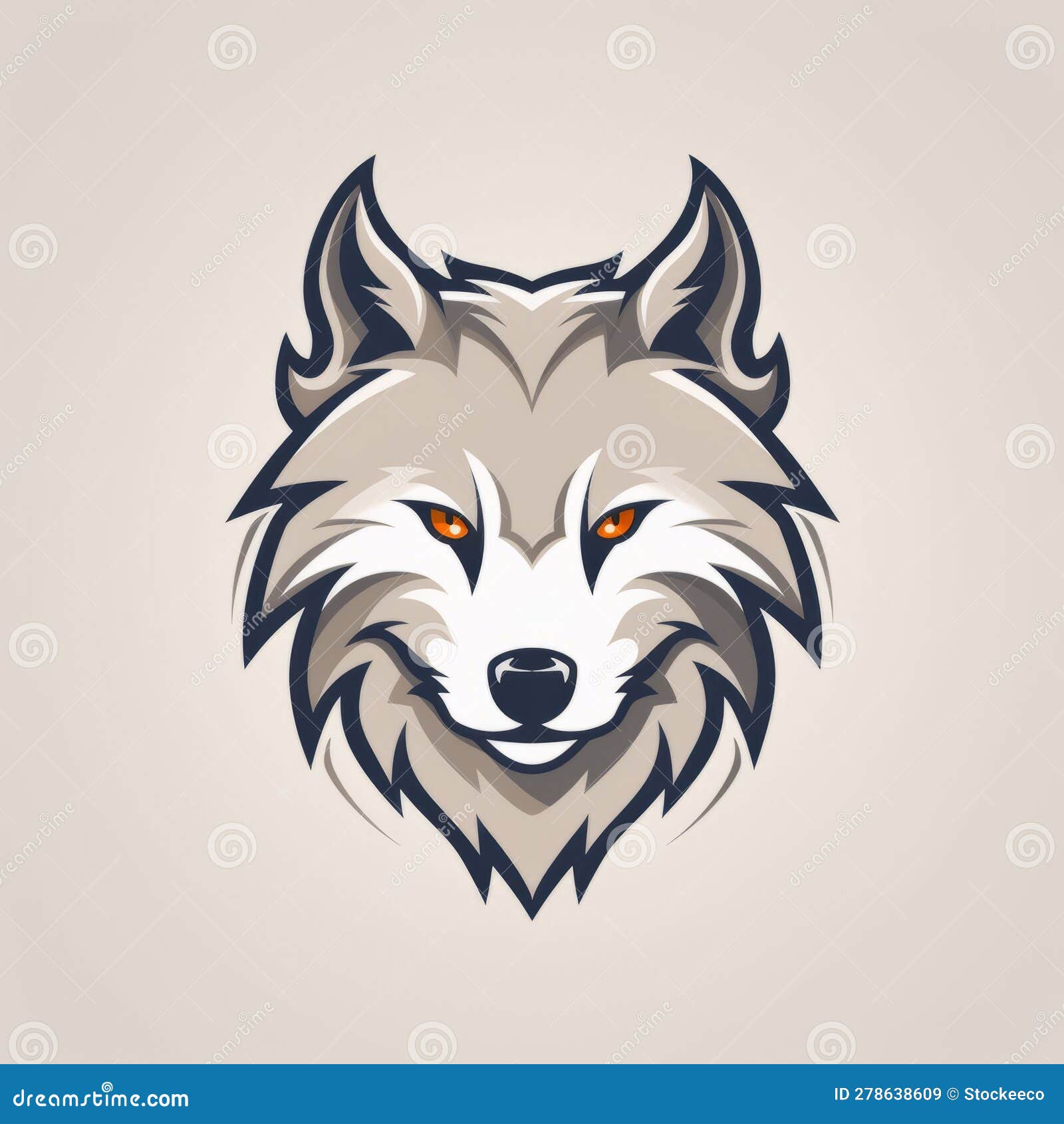 Simple Wolf Design