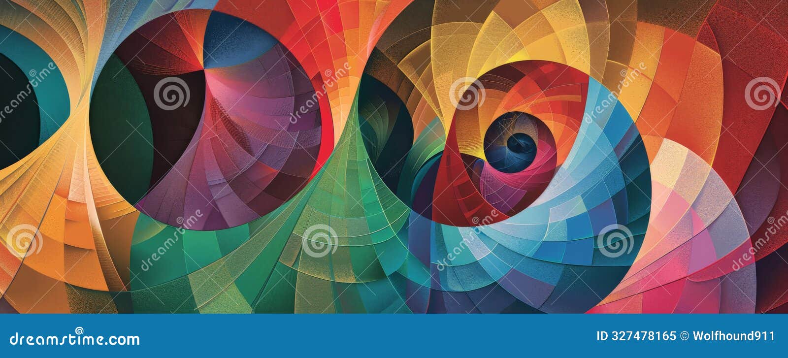 A Graphic Design of the Fibonacci Sequence with Each Number Represented ...