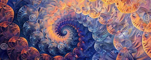 A Graphic Design of the Fibonacci Sequence with Each Number Represented ...