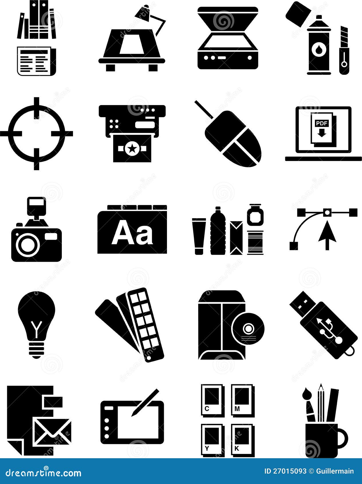 Graphic design icons stock vector. Illustration of icons - 27015093